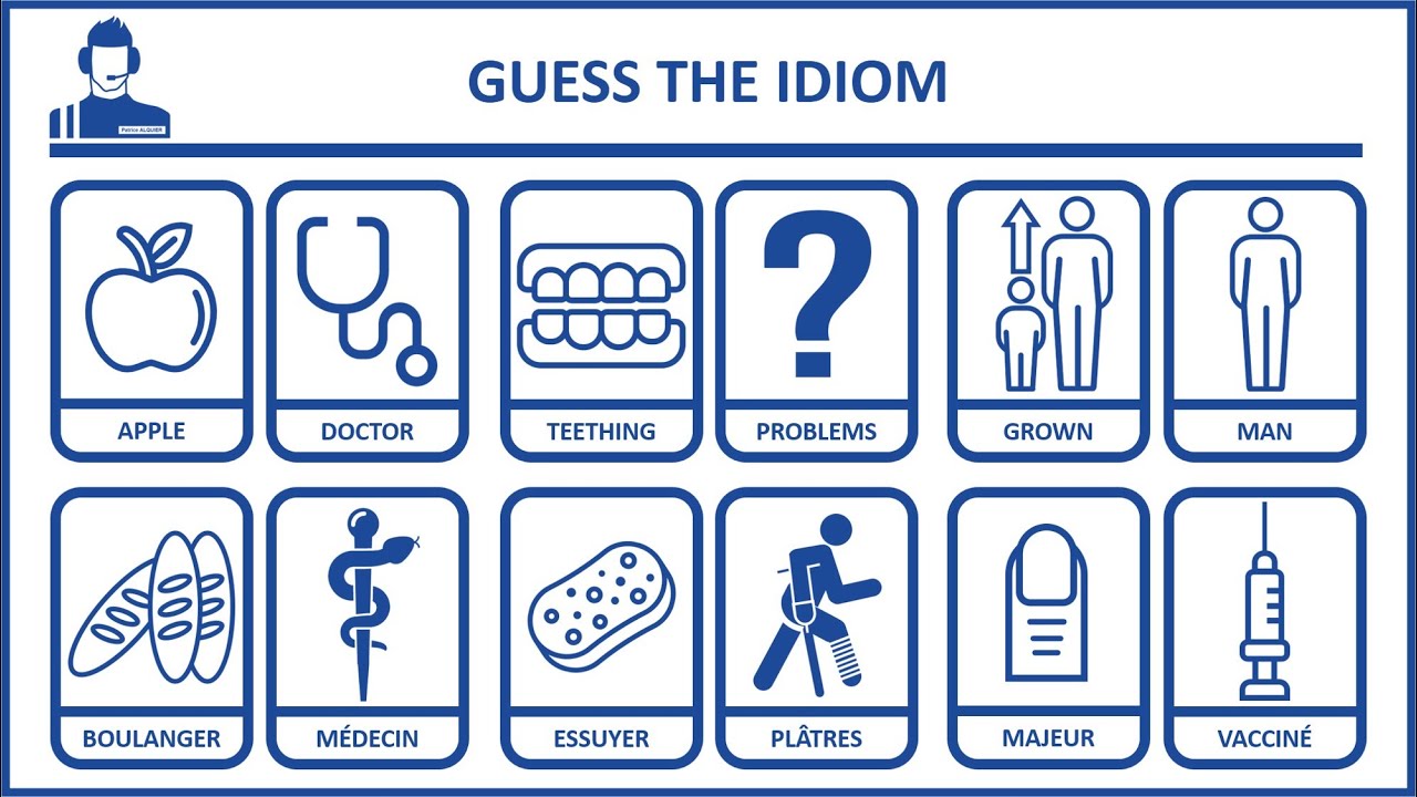 Health and Medical Idioms | Expressions Idiomatiques sur la Santé (Quiz ...