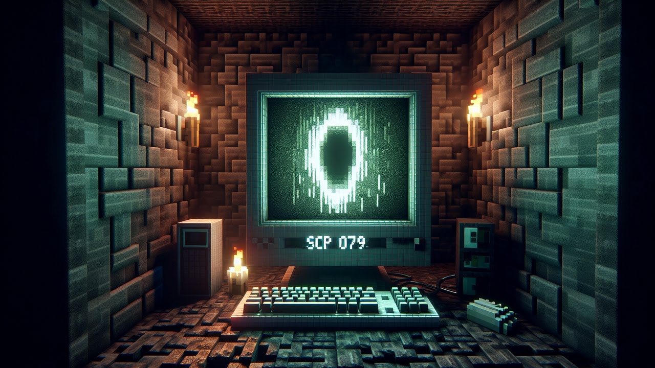 Surviving Minecraft Nightfall - SCP 079 The Old AI - YouTube