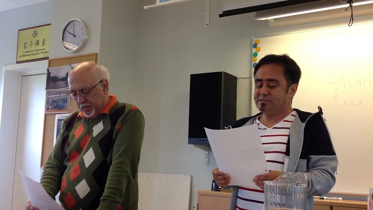 Mohammad Sharif Saiidi och Reza Rezvani på besök - YouTube