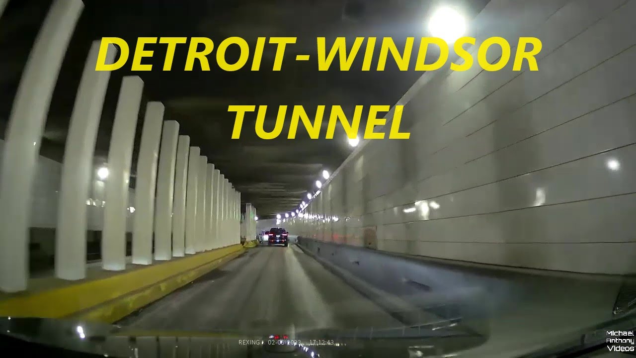 Detroit Windsor Tunnel - Windsor, Ontario To Detroit, Michigan | Dash ...