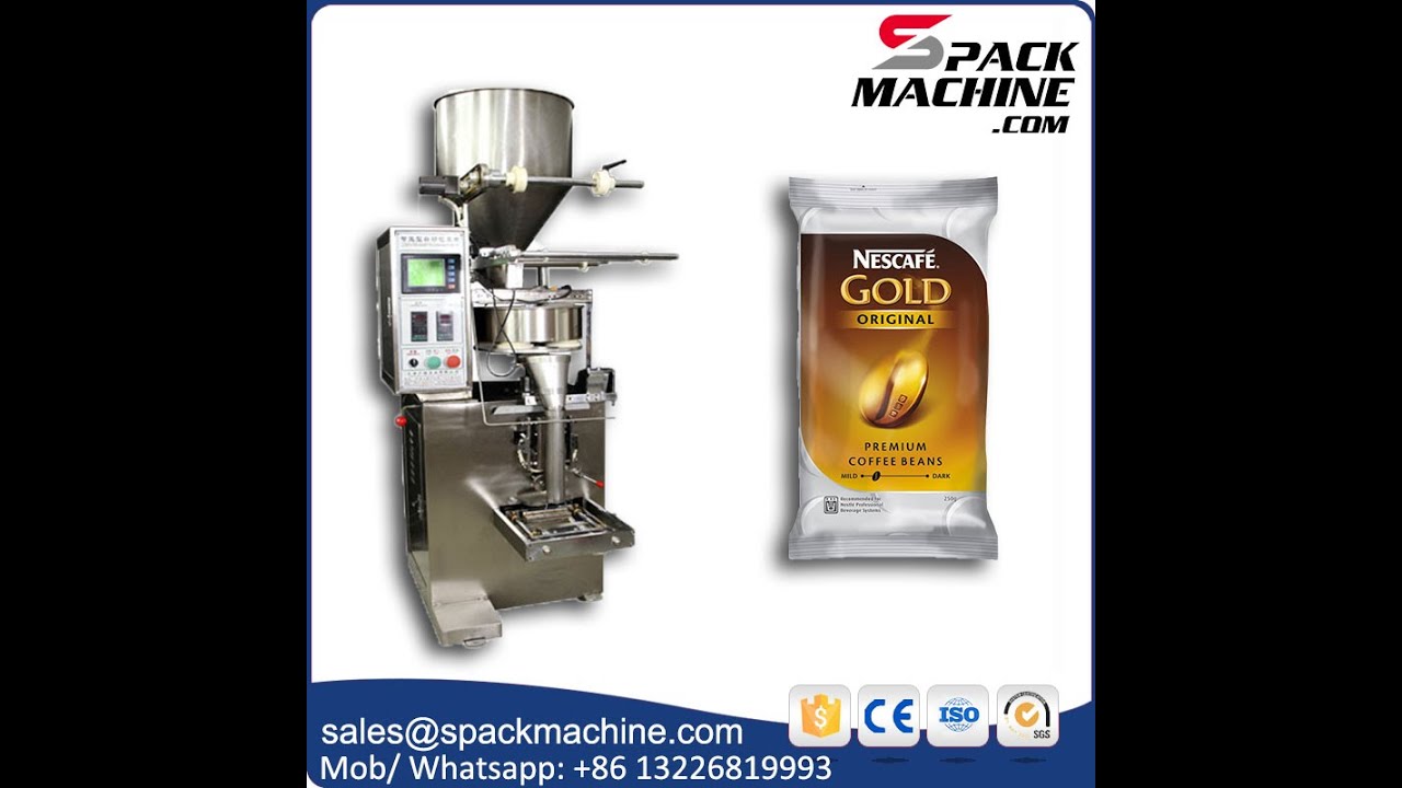 Automatic Back seal bag packing machine, powder packaging machinery ...