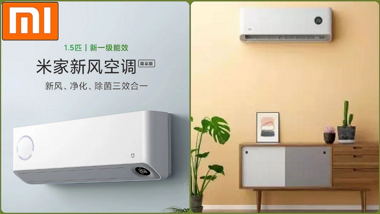 Xiaomi Mi Smart Fresh Air Conditioning - YouTube