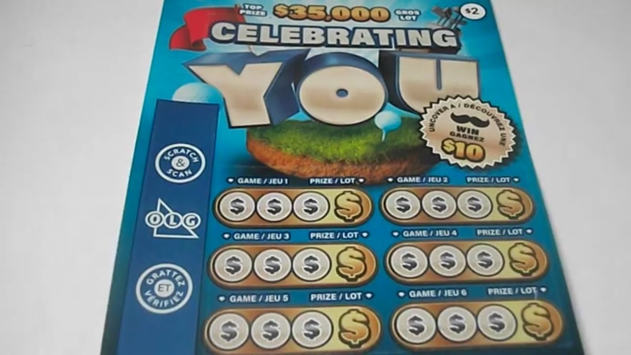 2024-06-17 Ontario Lottery OLG Instant Scratch Ticket #2413 $2 ...