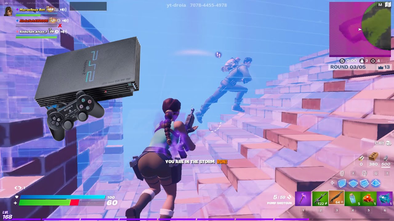 I hit a clip in Fortnite Ps2... - YouTube