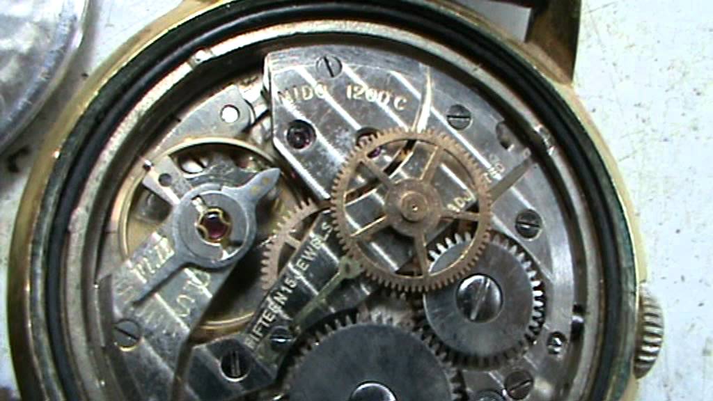 MIDO MULTIFORT SWIZERLAND ANTIMAGNETIC 1200 C - YouTube