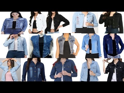 Stylish denim jacket | Latest jeans denim jacket for girls| Denim jacket different colours for girls