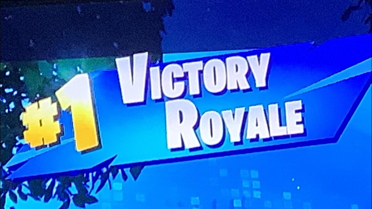 Fortnite victory Royale, my first solo win! - YouTube