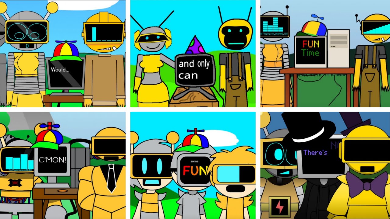 Incredibox - Sprunki but ONLY FUN BOT and MR FUN COMPUTER and GARNOLD ...