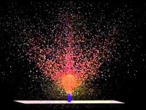 3D Animation - Particle Emitter "Fireworks" - YouTube