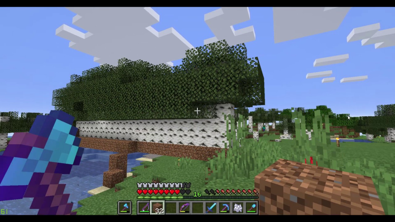 Easiest and Safest Walling in Minecraft - YouTube