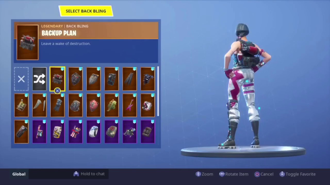 35 Back Blings On Sparkle Specialist Fortnite - YouTube