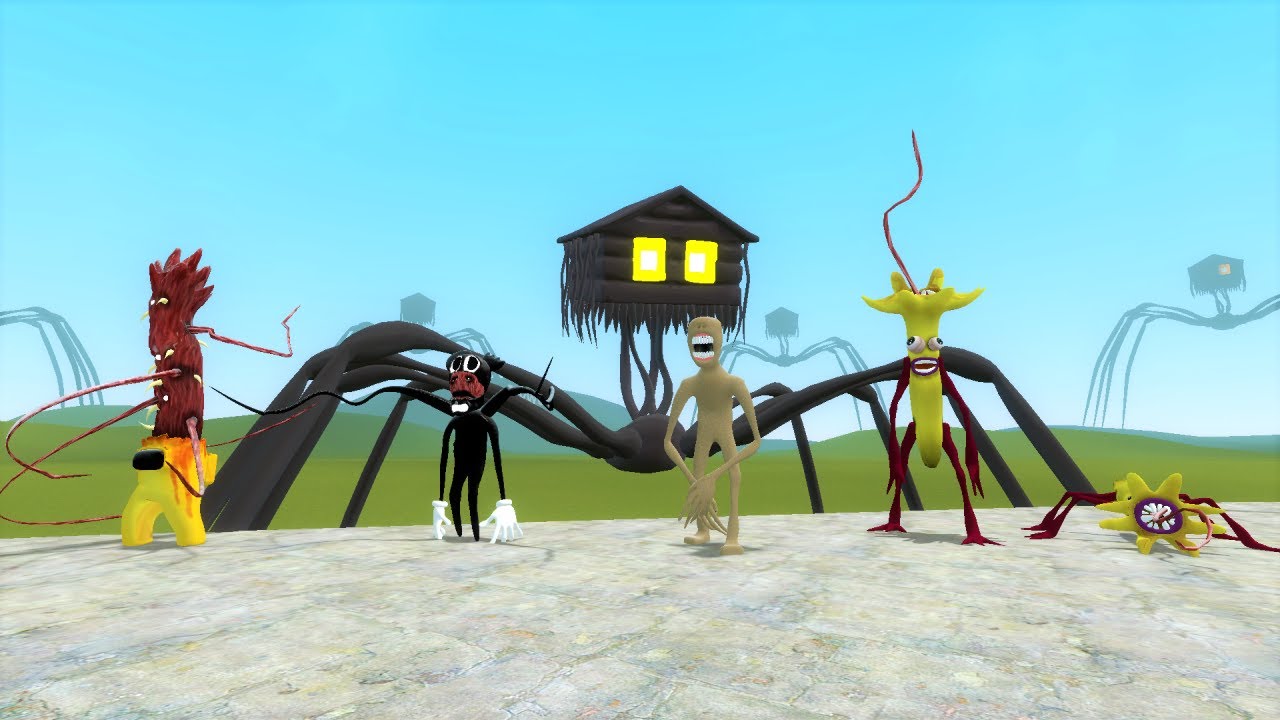 NEW House Head vs Trevor Henderson Oc Pack Creatures! - Garry's Mod ...