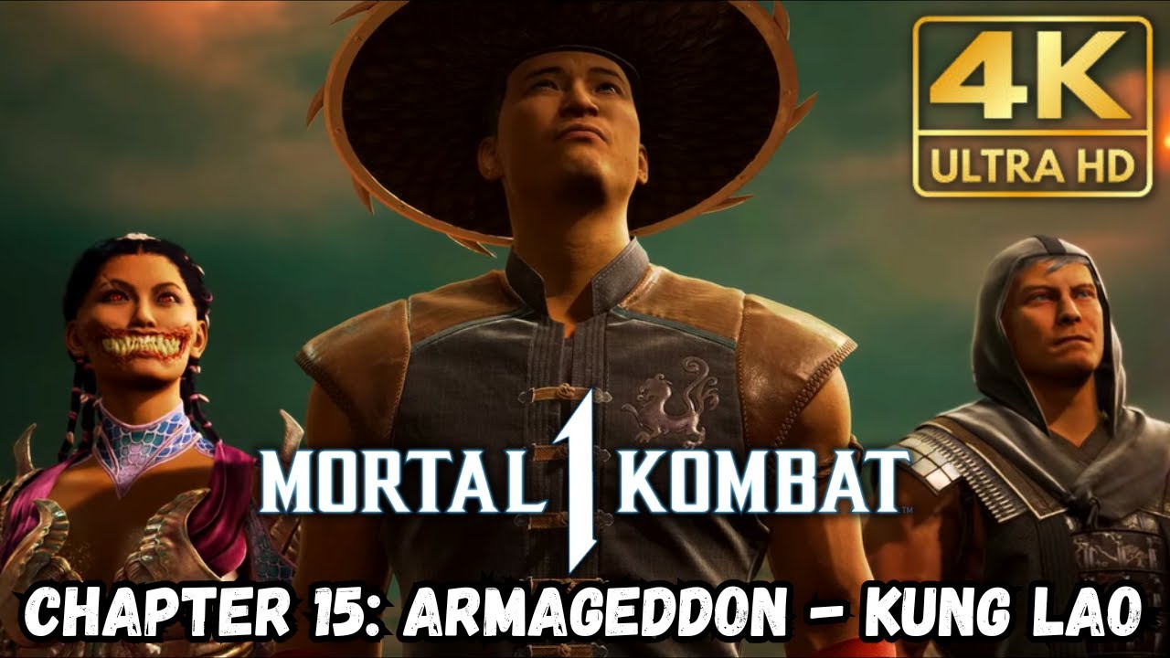 Chapter 15: Armageddon - Kung Lao | Mortal Kombat 1 4K Clips (MK1 ...