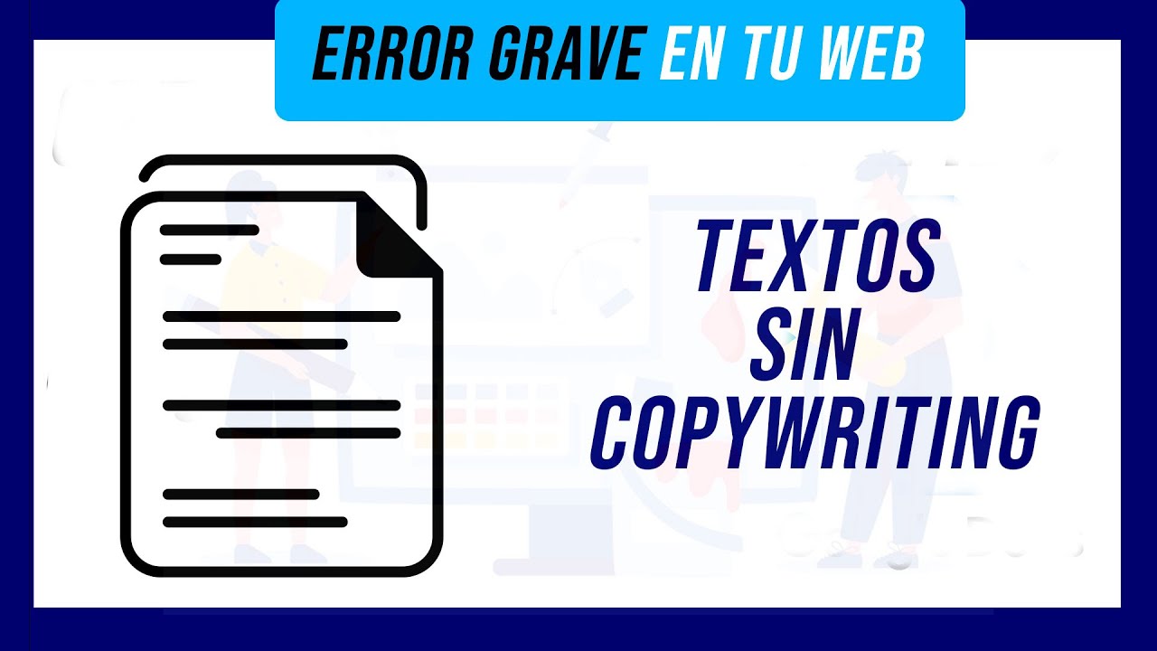 Textos sin Copywriting en PÁGINA WEB - YouTube