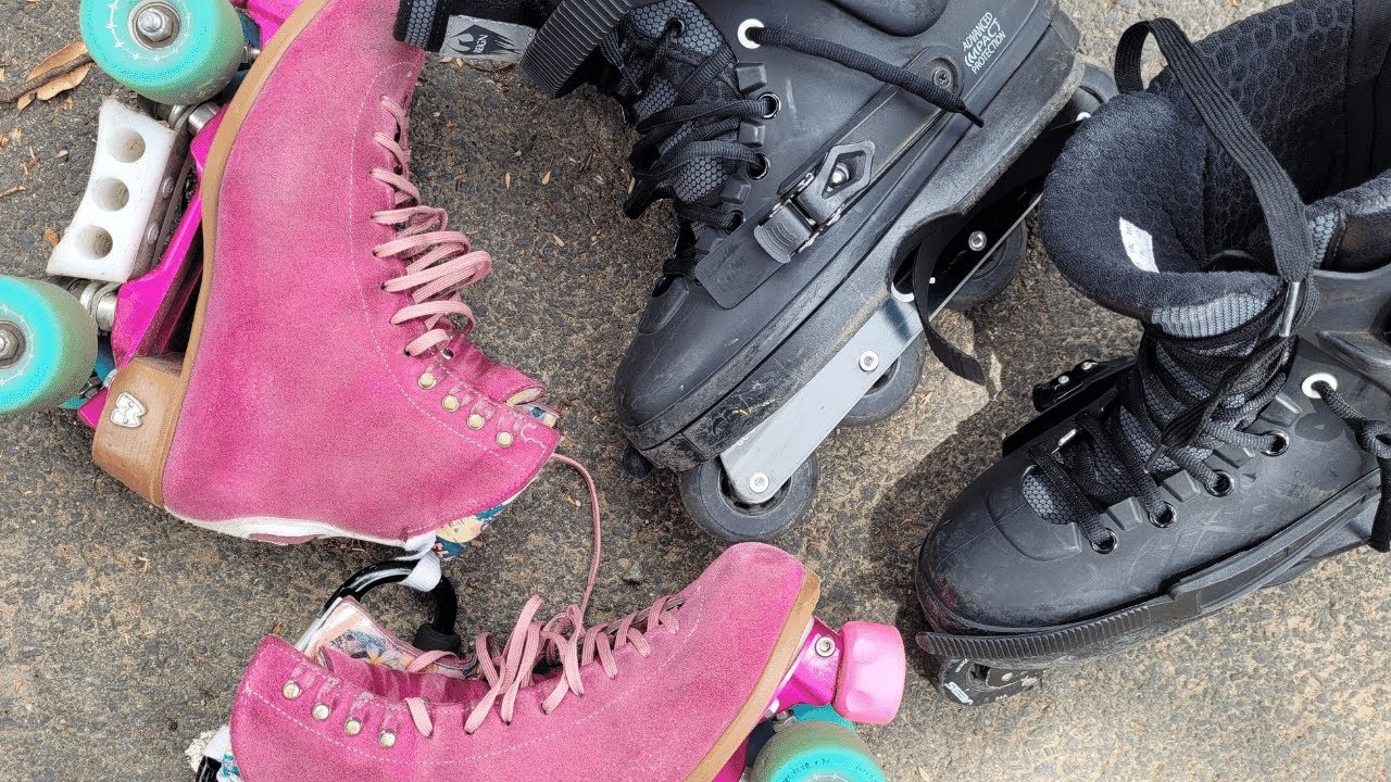 Trail Skating on Roller Skates | Scotchmans Creek Trail - YouTube