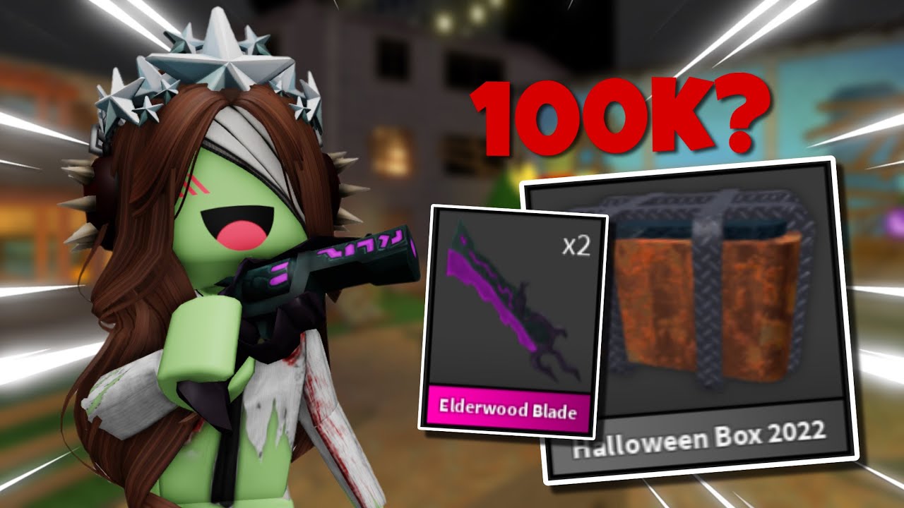 SPENDING 100K CANDIES ON THE NEW HALLOWEEN BOX.. [Roblox mm2] - YouTube