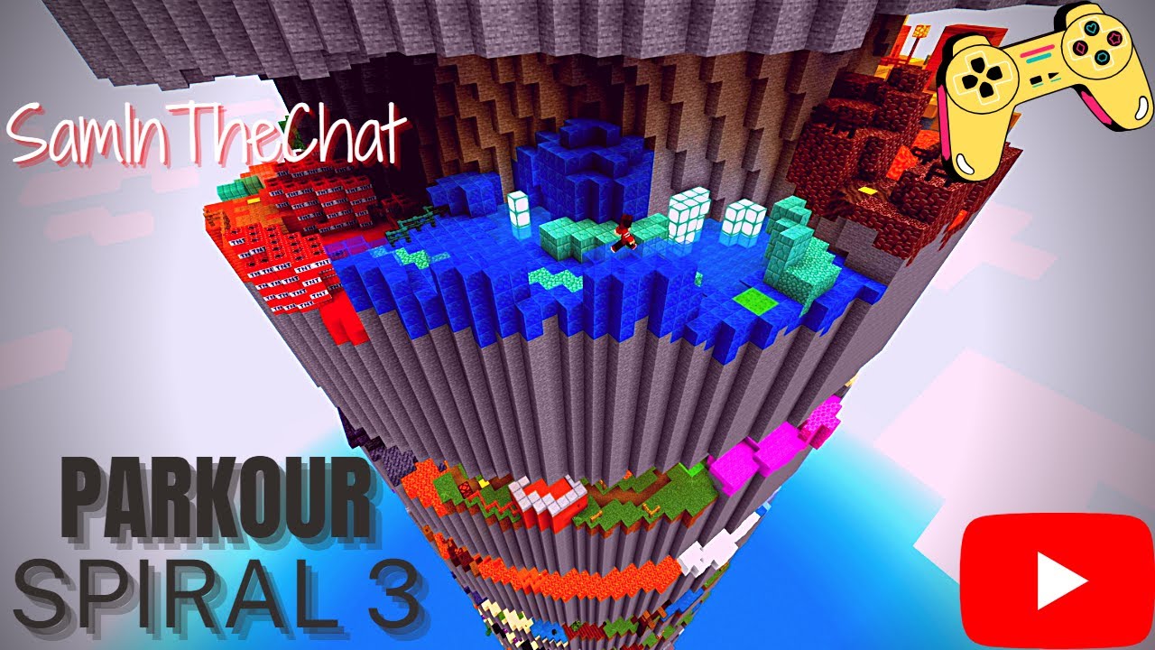 Parkour Spiral 3 | Minecraft Parkour | SamInTheChat - YouTube