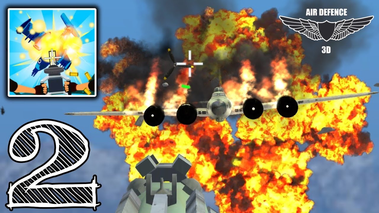 Air Defense 3D ️️ - Gameplay walkthrough Part 2 Level 11 - 18 (Android ...
