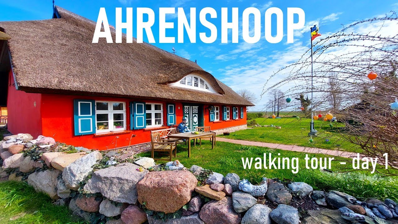 Ahrenshoop DE / Village walk / Old Mill cafe / Art Galleries / Baltic ...