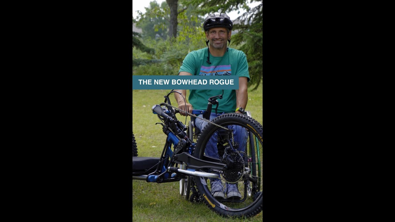 GAME CHANGING NEW BOWHEAD ROGUE Adaptive Mountain BIKE #shorts #ebike # ...