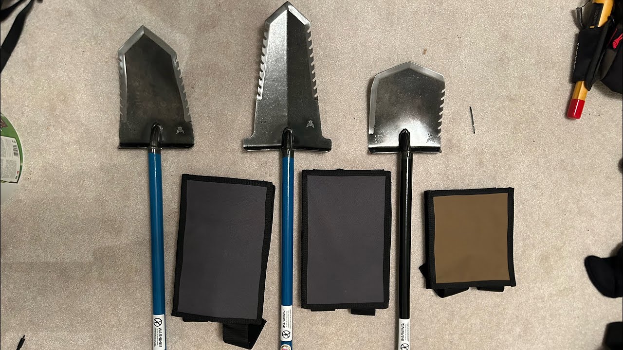 Predator Tools Shovel Comparison (Phoenix, Ranger, Hercules) - YouTube