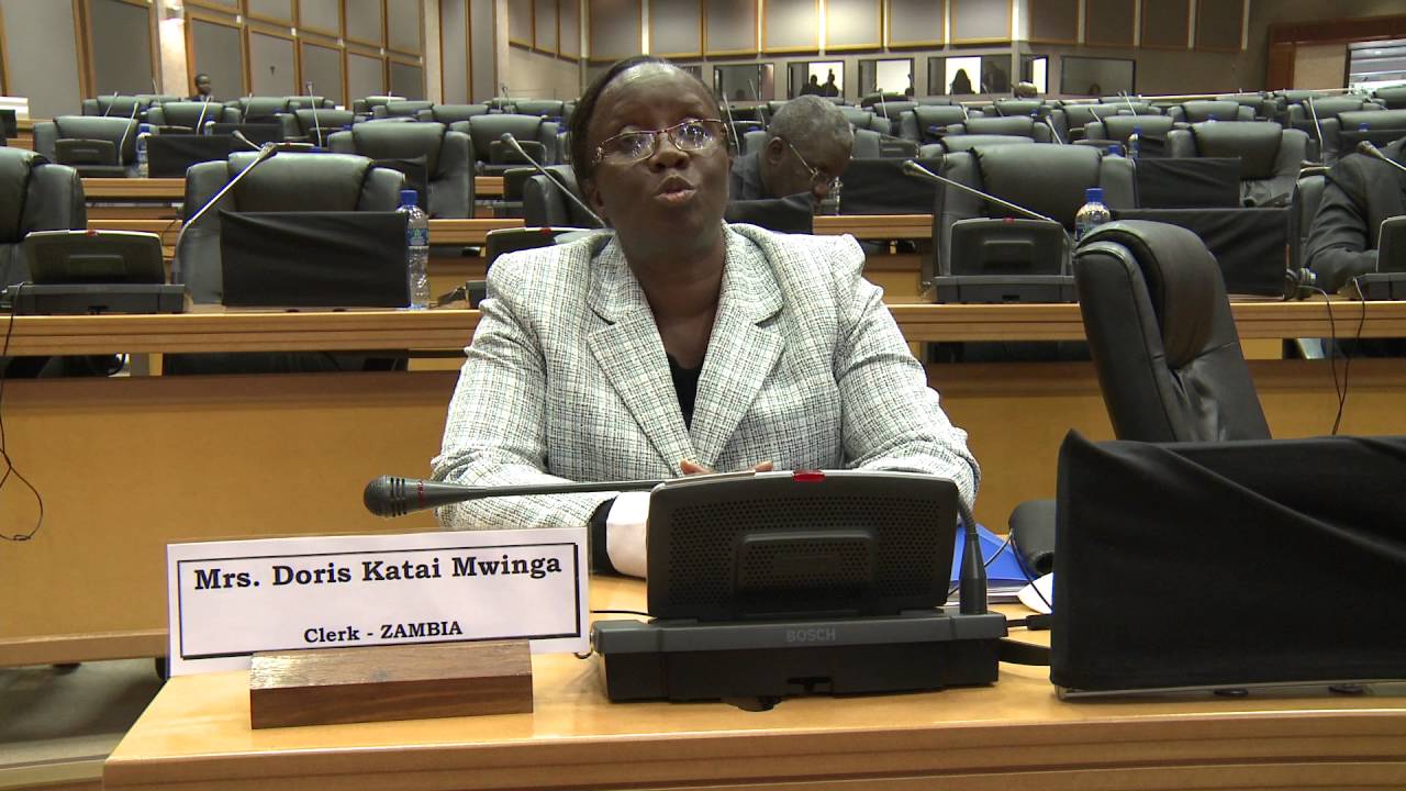Clerk of Parliament of Zambia - YouTube