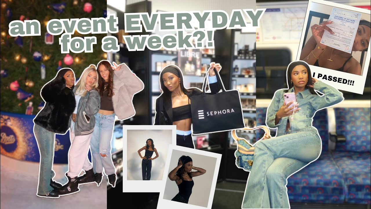 A WEEK of influencer events vlog!! - YouTube