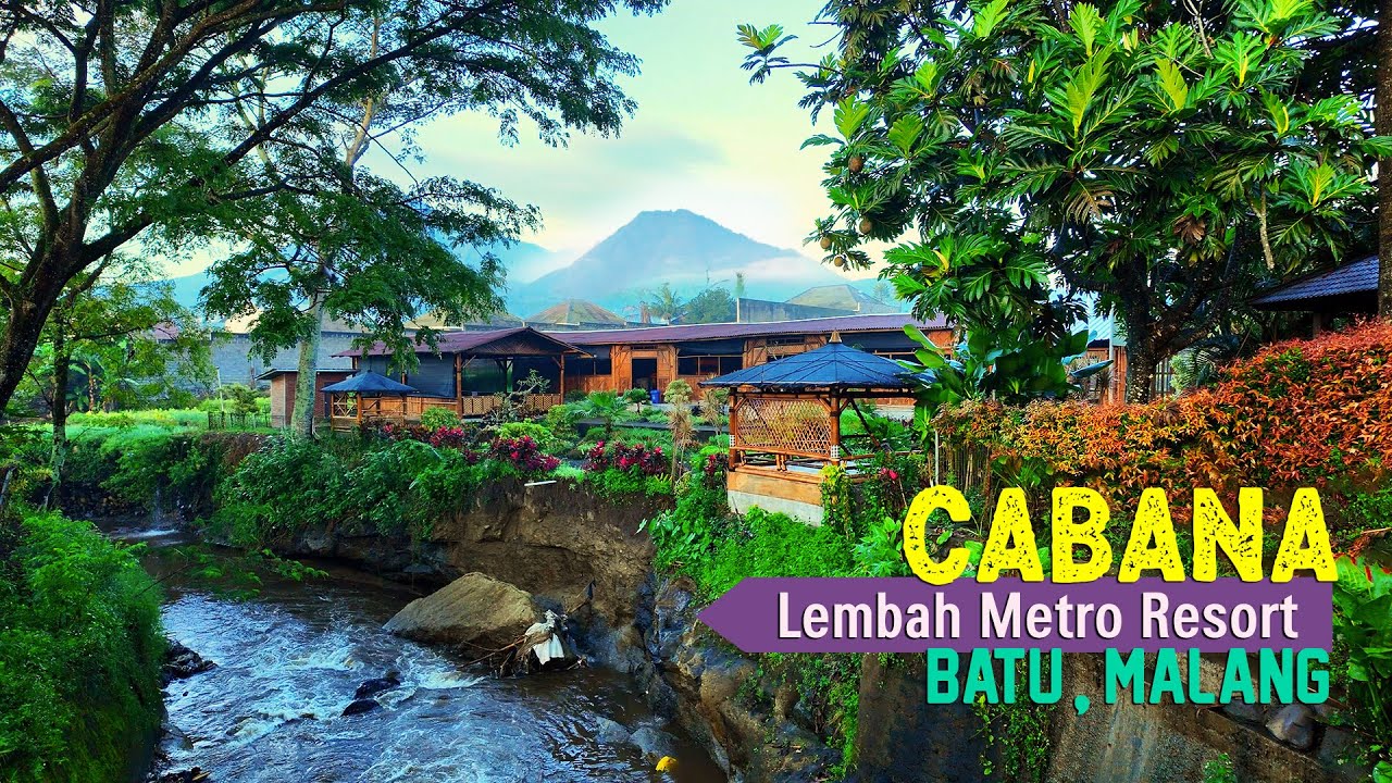 CABANA VILLA Lembah Metro Resort Hidden Gem Suasana Alam di Batu Malang ...