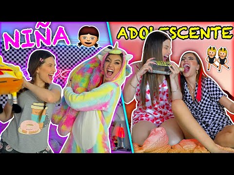 PIJAMADA | 🦄 NIÑA vs. ADOLESCENTE 💁🏼‍♀️ - Lulu99