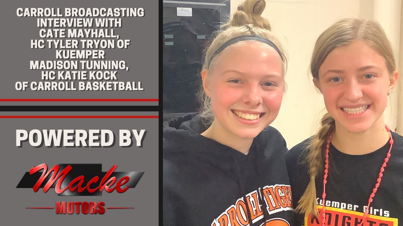 Jeff Blankman talks with Cate Mayhall, Tyler Tryon, Madison Tunning and ...