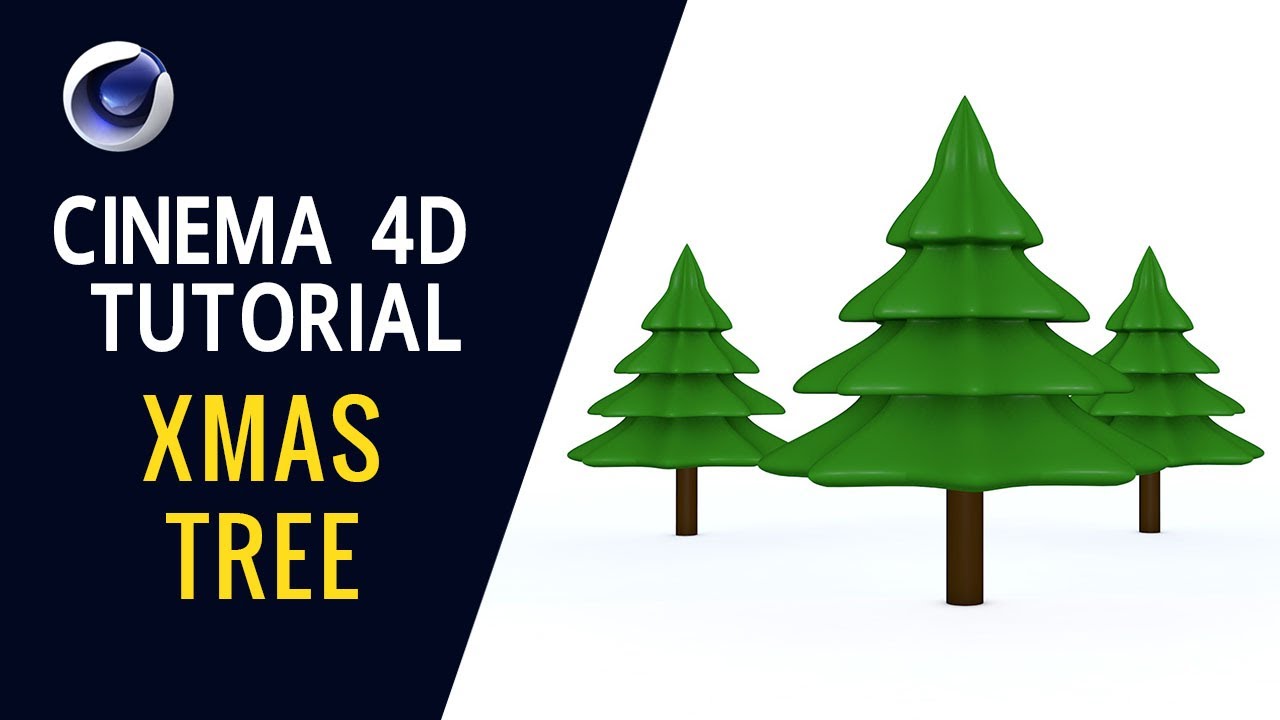 Xmas Tree - Cinema 4D Tutorial - YouTube