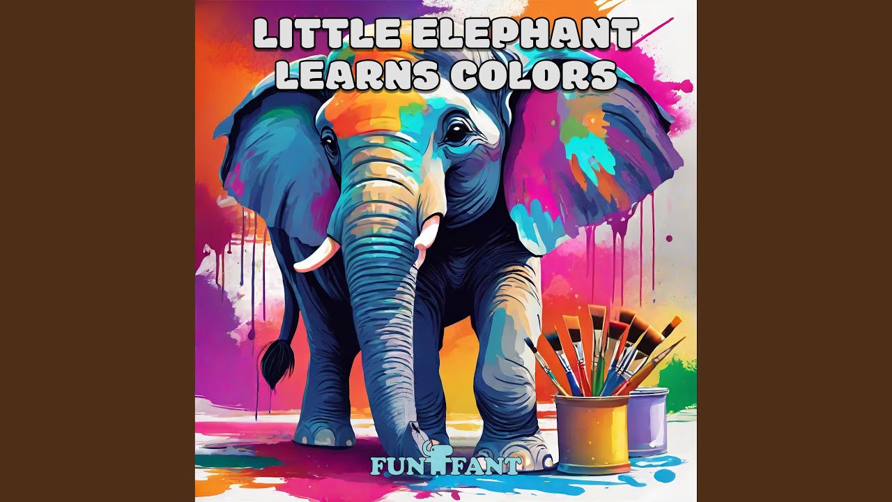Learning Elephant Color School Teach (Female Voice) - YouTube
