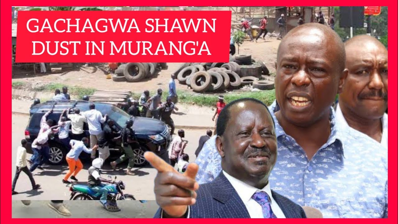 Kimeumana! Gachagwa SHAWN Dust in MURANG'A chased By Angry Over Lies ...