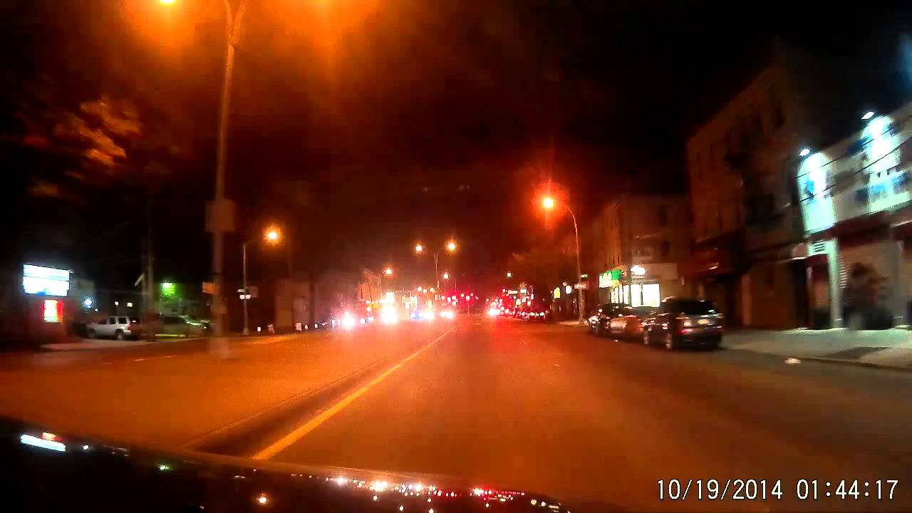 NYPD POLICE ROAD BLOCK - LOOK AT 01:46:00 - YouTube