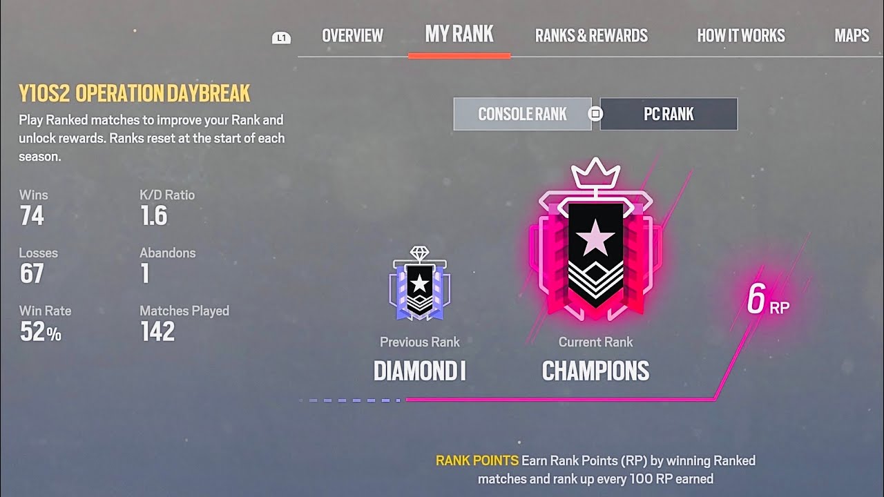 I FINALLY GOT CHAMPION SOLO QUEUEING FROM COPPER - Rainbow Six Siege ...
