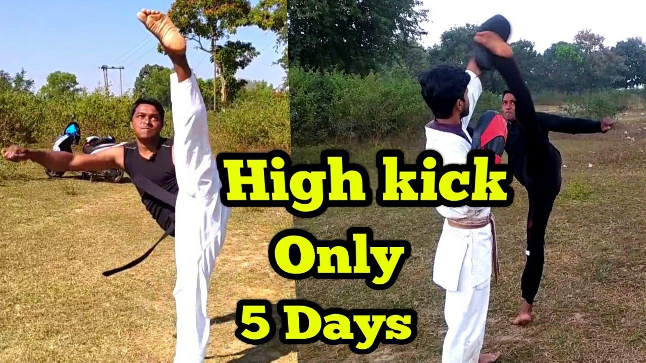 How to do Higher kick || Face Kick|| Head kick|| High kick kaise mare ...