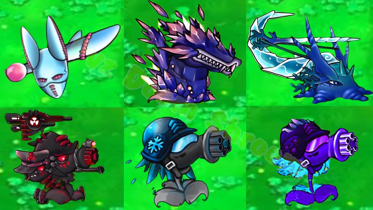 PvZ Fusion 2.7: New Plants – Doom Commander Team vs 300 Obsidian ...