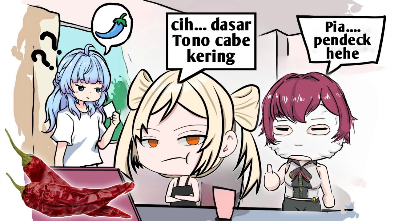 TANA SI CABE KERING KANAIA SI CABE BIRU LAUT【 Pia Meraleo | JKT48V ...