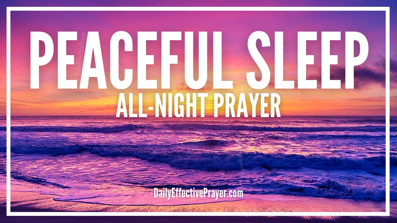 PRAYER ALL NIGHT WITH OCEAN WAVES (8 HOURS) | Relaxing Prayer ...