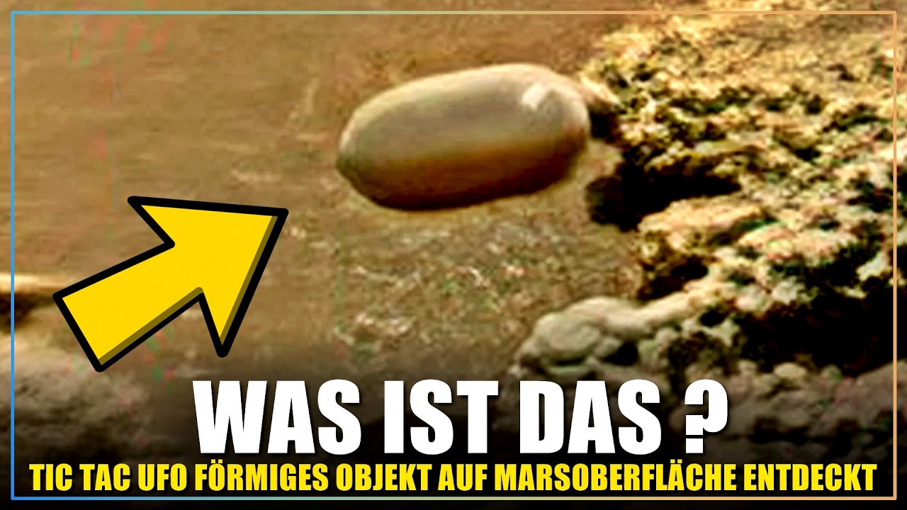 Tic Tac UFO auf dem Mars gefilmt? Seltsames Foto vom Curiosity Rover ...