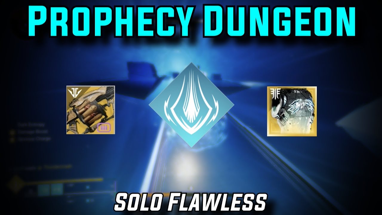 Solo Flawless Prophecy Dungeon Arc Titan w/ Anarchy & Heart of Inmost ...