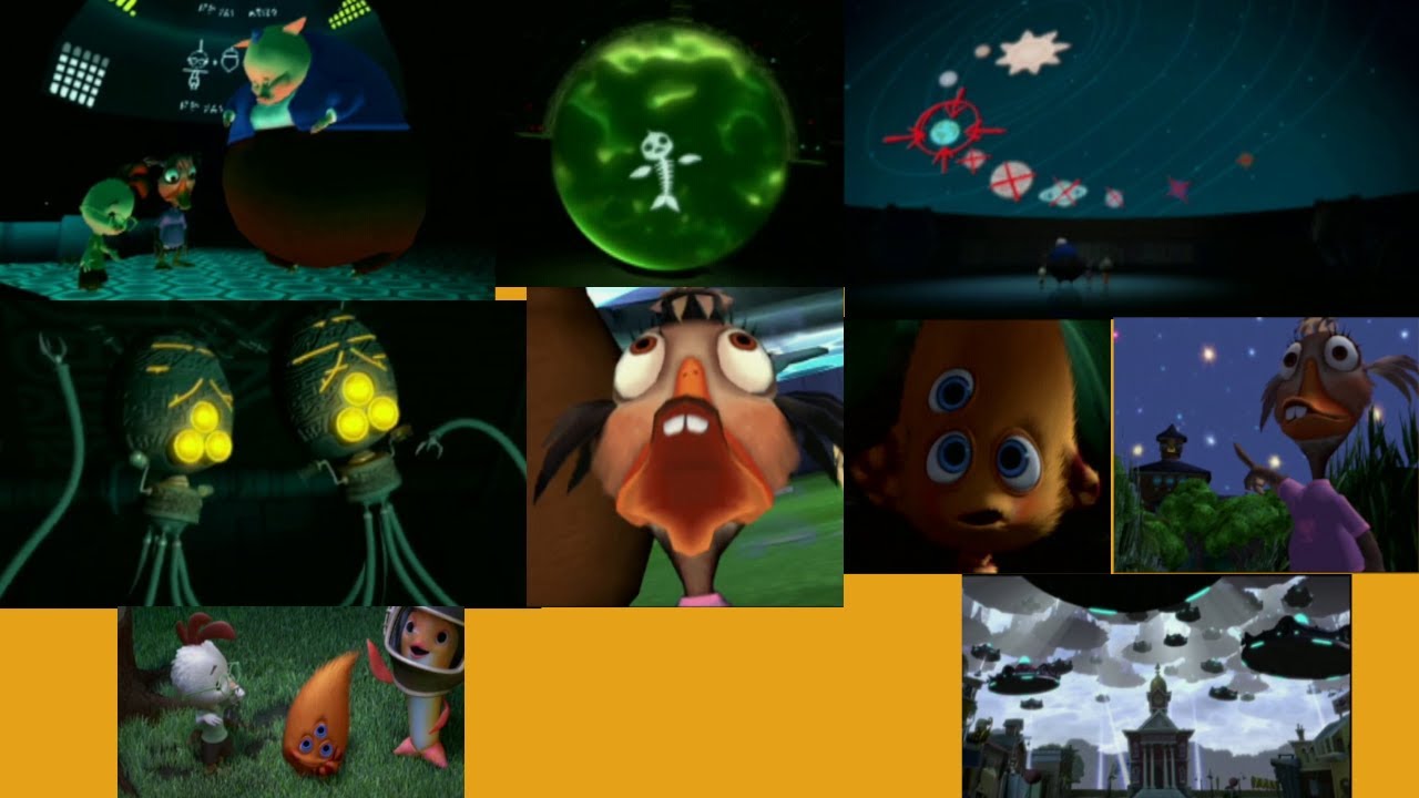 Chicken Little Pt. 5 - Slapboxing With the Aliens! - YouTube