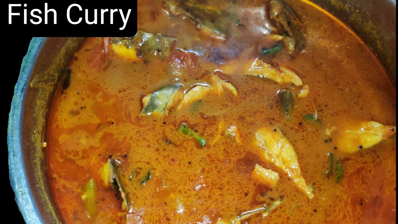 Fish Curry Recipe | Fish Kulambu Recipe | Fish Pulusu Recipe | How to ...