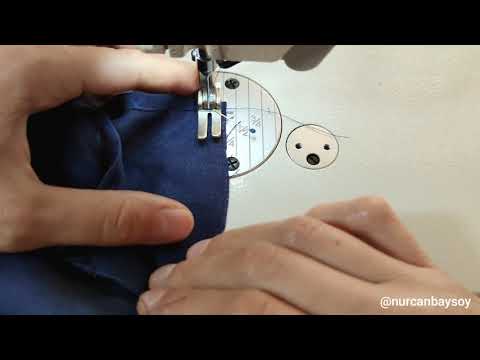 Büzgü ayağı olmadan pratik büzgü yapımı 💯 / practical shirring making 💫 / صنع القص العملي ✂️