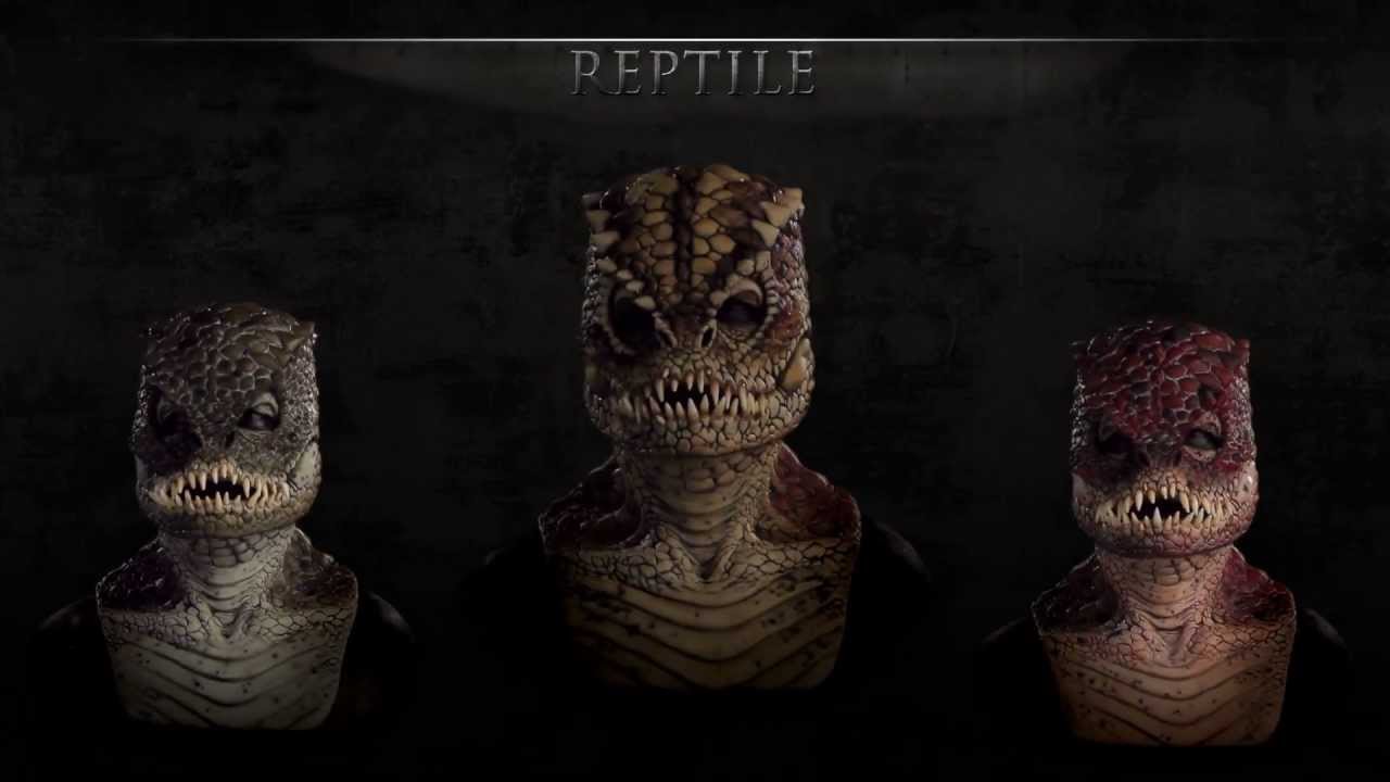 Silicone Masks - Immortal Masks - Reptile - YouTube