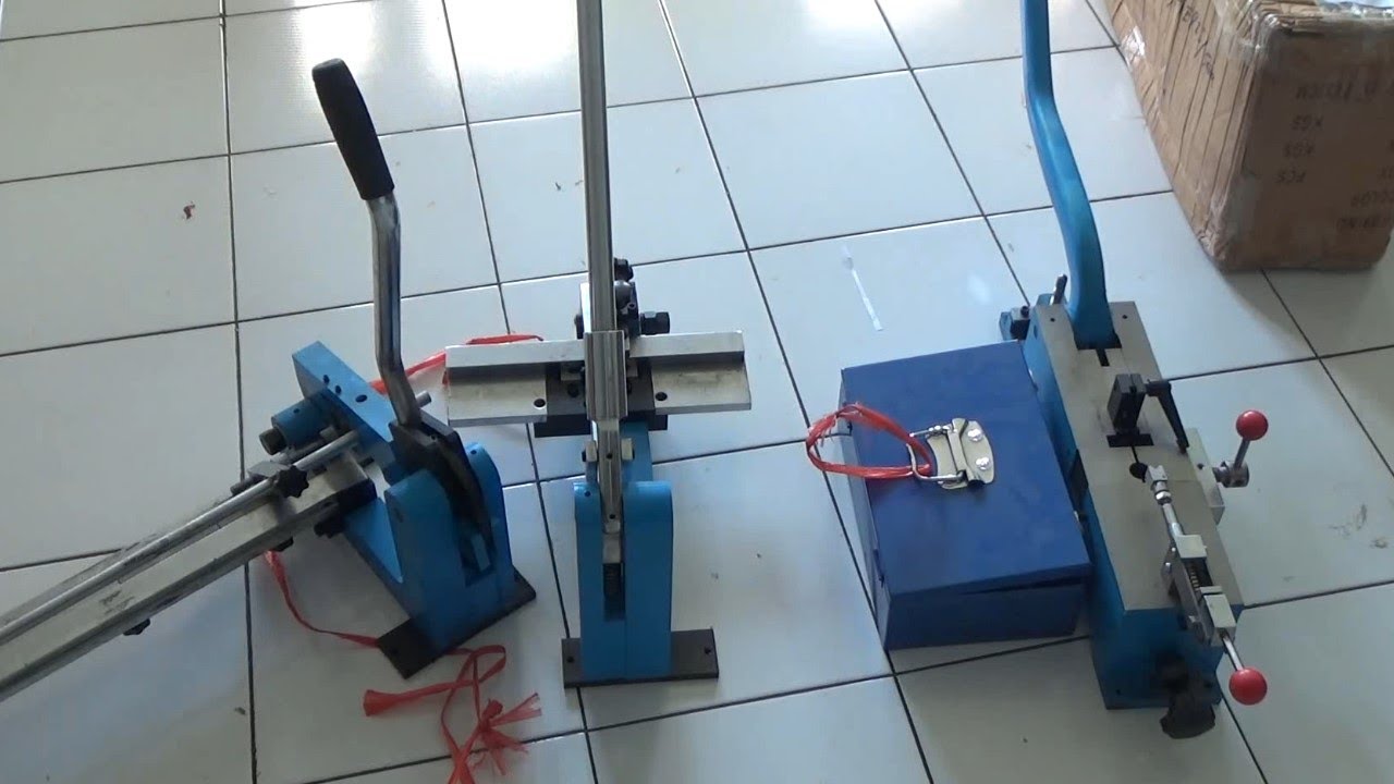Unboxing Mesin Pembuat Pisau Pond, Alat Untuk Bikin Pisau Plong - YouTube