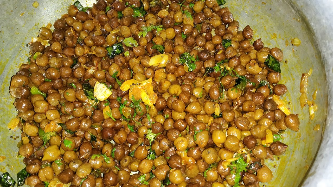 సెనగ గుగ్గిళ్ళు / senaga guggillu / senagala talimpu / senaga guggillu ...