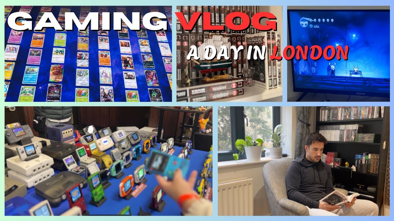 Gaming Vlog | The London Gaming Market - Pokemon Cards, Reading Berserk ...