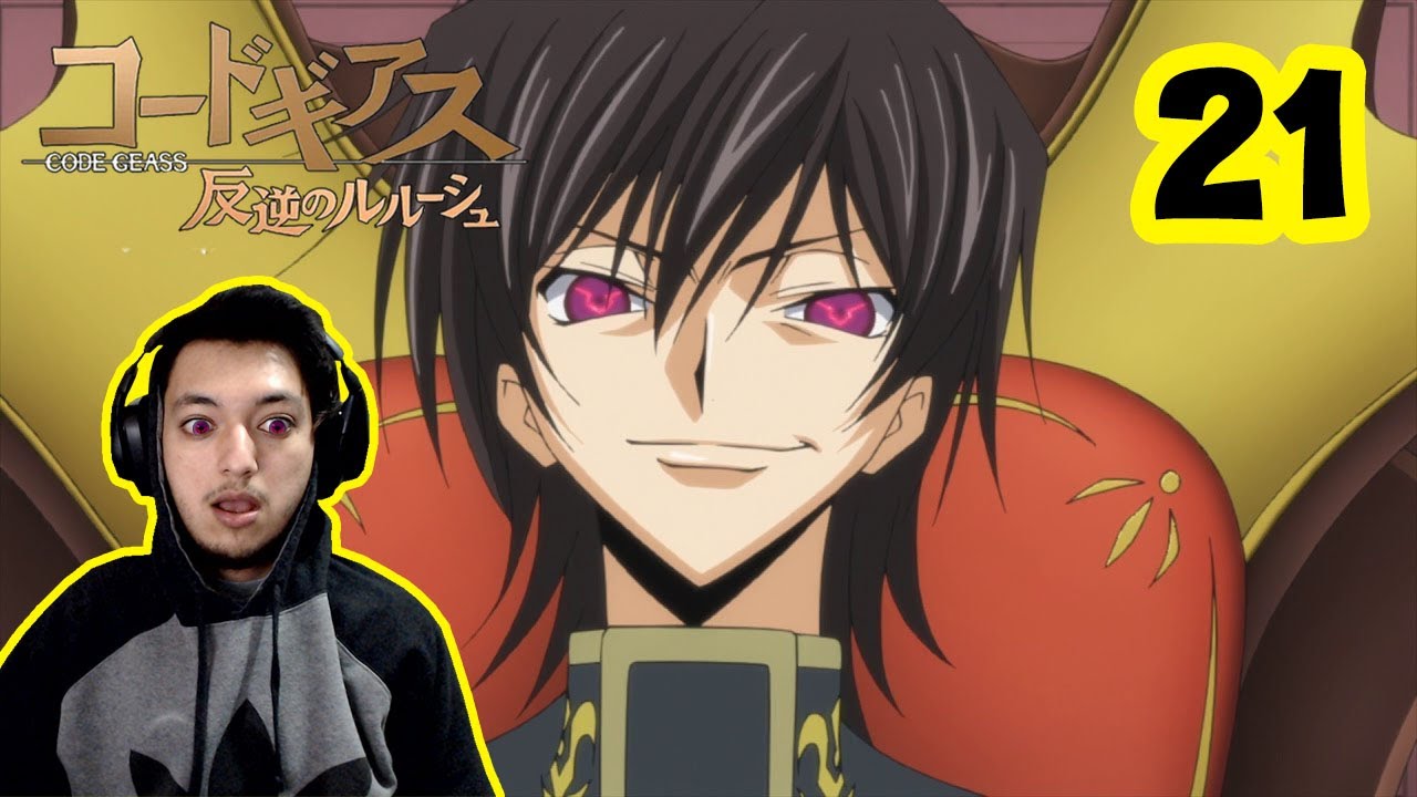 ALL HAIL LELOUCH - CODE GEASS SEASON 2 EPISODE 21 REACTION - YouTube