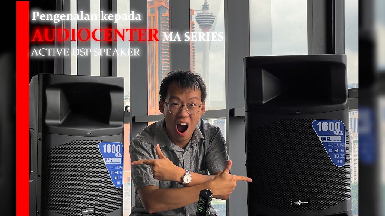【AVEM 】Pengenalan kepada Audiocenter MA Siri - MA15 & MA12 - YouTube